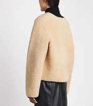 BLAZÉ MILANO Shearling Tatoosh Gliss Jacket