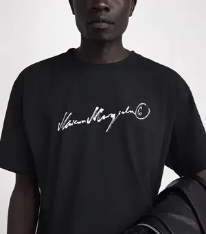 MAISON MARGIELA Cotton Logo T-shirt