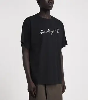 MAISON MARGIELA Cotton Logo T-shirt