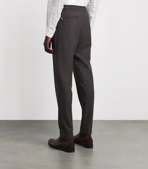 Marco Pescarolo Cashmere Drawstring Trousers