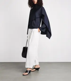 RÓHE Silk Foulard Top