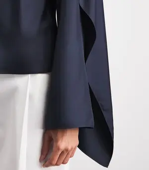 RÓHE Silk Foulard Top