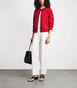 RÓHE Stretch-wool Classic Cardigan