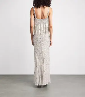 Jenny Packham Embellished Iris Gown
