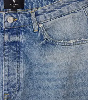REPRESENT Ripped Heaton Straight Jeans