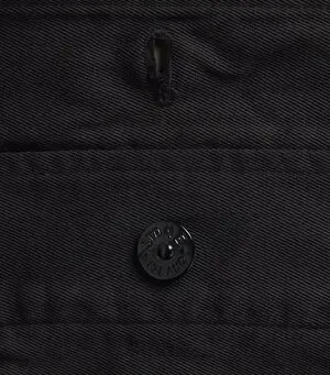 Stone Island Virgin Wool-cotton Gabardine-tc_s.i. Ghost Jacket