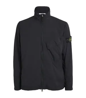 Stone Island Stretch-nylon Zip-up Overshirt