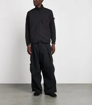 Stone Island Stretch-nylon Zip-up Overshirt