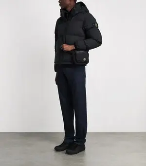 Stone Island Ripstop Down-padded Coat