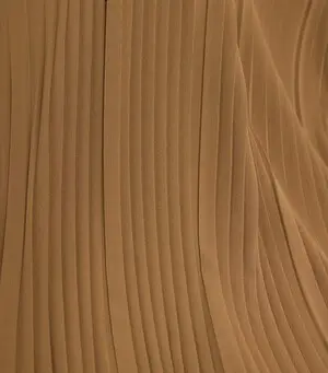 Max Mara Chiffon Plissé Pleated Trousers