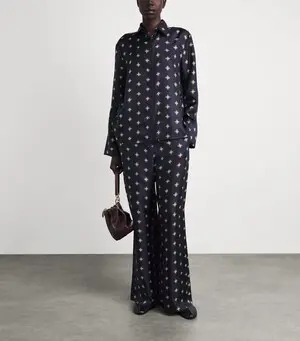 Max Mara Silk Printed Shirt