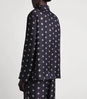 Max Mara Silk Printed Shirt