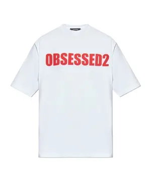 Dsquared2 Short-sleeved Crewneck T-shirt - White