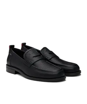Hugo Boss Openwork Loafers