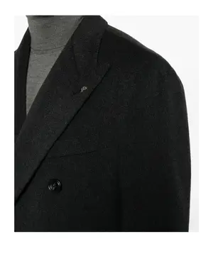 Tagliatore Peak-lapels Double-breasted Coat