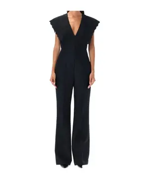 Philosophy Di Lorenzo Serafini V-neck Jumpsuit - Black