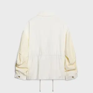 Celine Parka In Cotton Satin