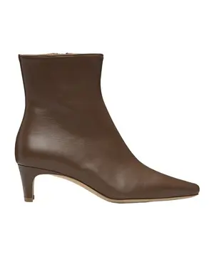 Staud Wally Ankle Boots - Cocoa