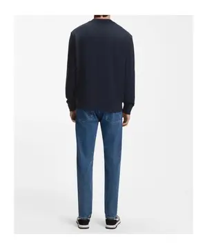Hugo Boss Relaxed-fit Sweatshirt With Embroidered Logo