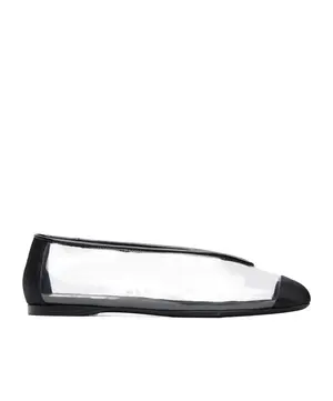 Moschino Pvc Ballet Flats