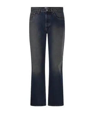 GOLDEN GOOSE Faded Straight-leg Jeans
