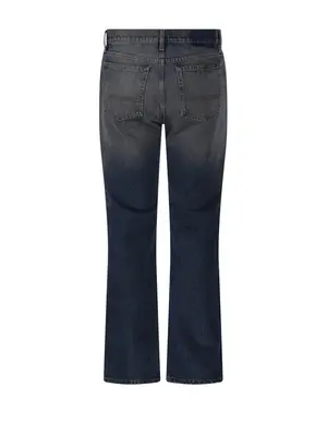 GOLDEN GOOSE Faded Straight-leg Jeans