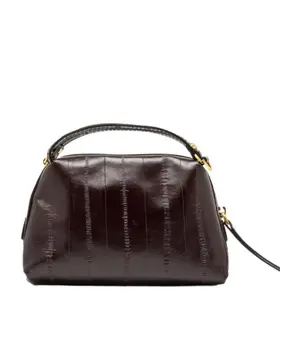 GIANNI CHIARINI Zippered Shoulder Bag - Black