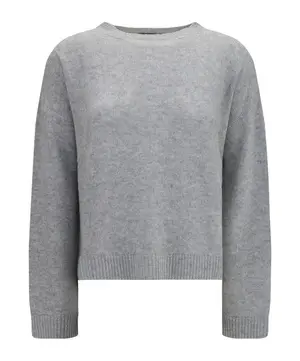 Fabiana Filippi Crewneck Long-sleeve Jumper - Gray