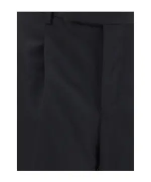 PT TORINO Samuel Double-pleated Trousers - Black