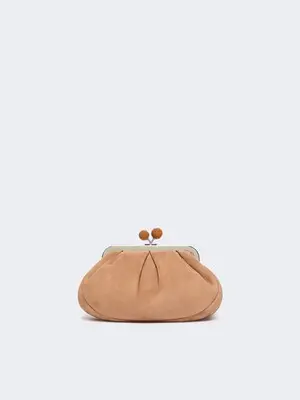 Max Mara Small Suede Pasticcino Bag
