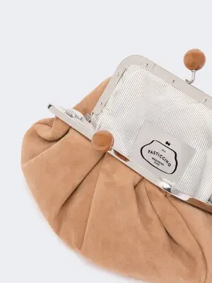 Max Mara Small Suede Pasticcino Bag