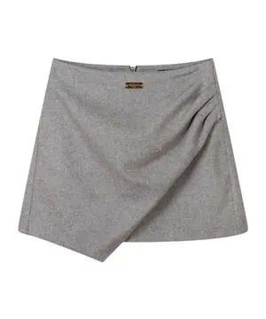 Balmain Zippered Shorts - Grey