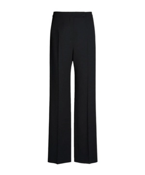 Max Mara Pleated Casual Pants - Black