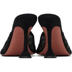 Amina Muaddi Lila 95 Lace Mules