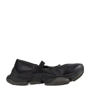 Camper Karst Two-strap Ballet Flats - Black