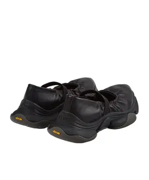 Camper Karst Two-strap Ballet Flats - Black