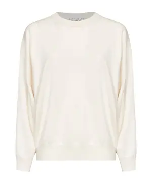 Brunello Cucinelli Long-sleeved Sweater - Ivory