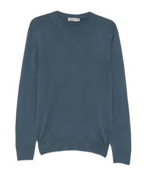 Canali Long-sleeve Knit Top - Blue