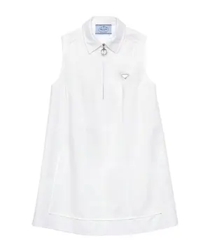 Prada Chino Zipper Mini Dress