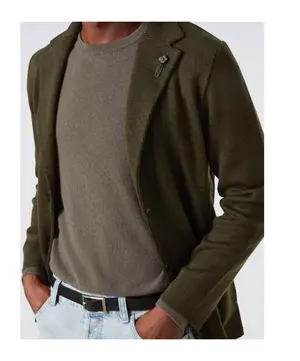 LARDINI Long-sleeved Casual Jacket