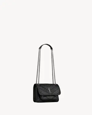 Saint Laurent Niki Mini Bag In Vintage Leather