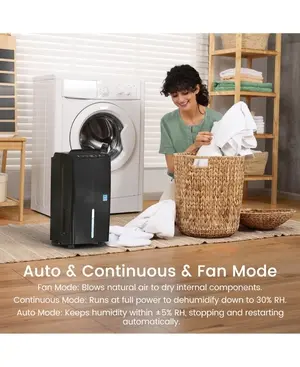 WAYKAR 2500 Sq Ft Dehumidifier For Basement – Intelligent Control
