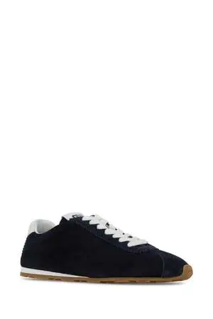 Miu Miu Navy Suede Sneakers