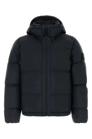 Stone Island STONE ISLAND Navy Nylon Down Jacket Blue