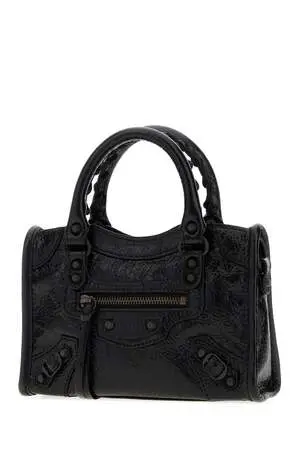 Balenciaga Nano Le City Handbag - Black