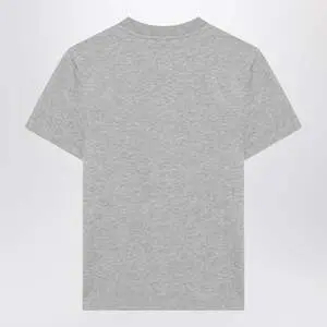 AMI Paris T-shirt De Coeur Grey In Cotton - Gray
