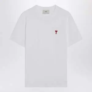 AMI Paris De Coeur T-shirt - White