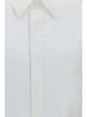 Thom Browne Short-sleeve Shirt With Contrast Stripes