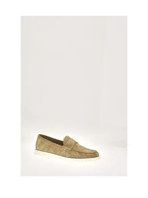 Dior Granville Suede Loafers - Cream