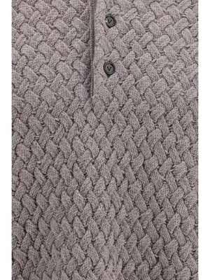 Bottega Veneta Lw Wool Intrecciato Sweater